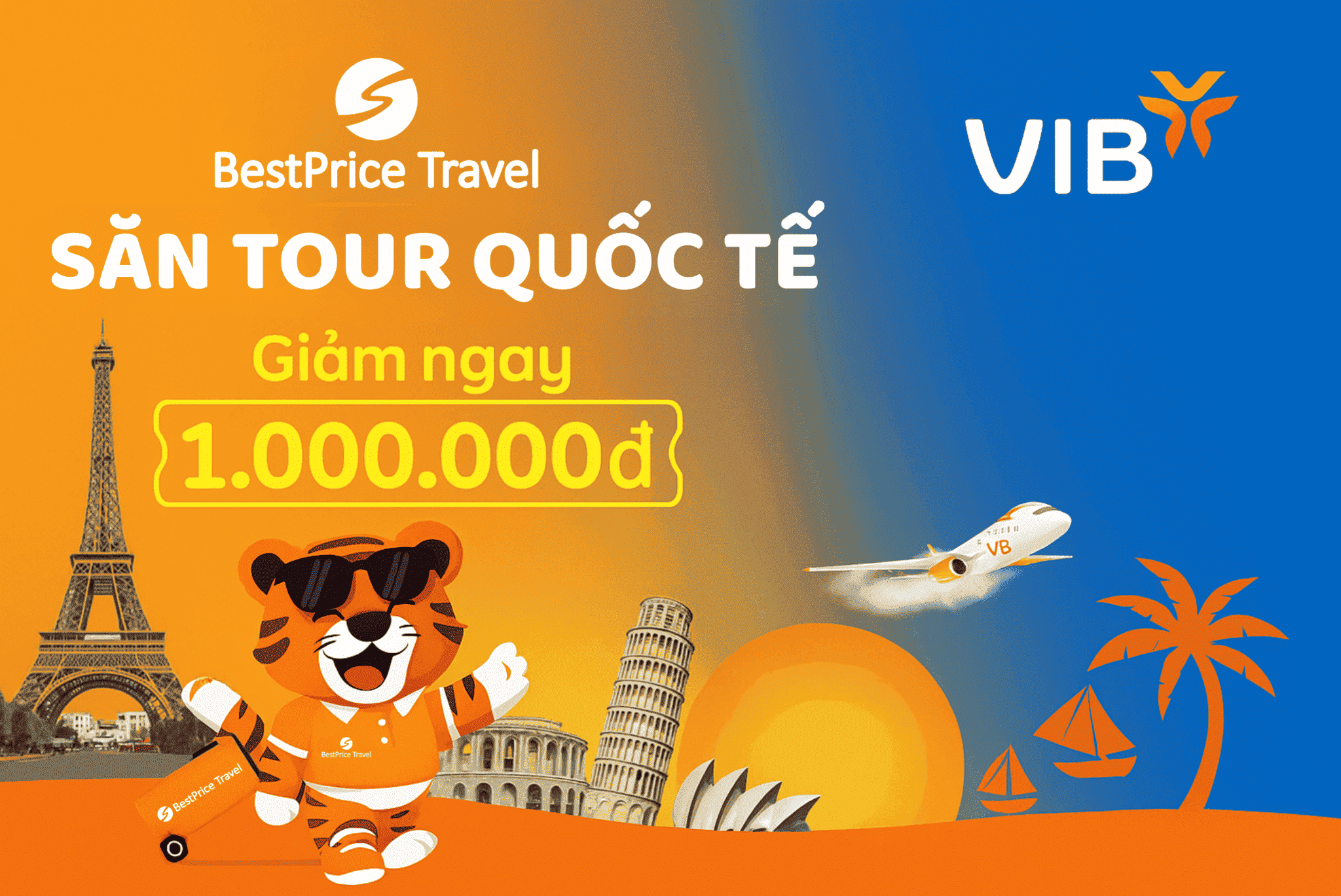 BestPrice Travel x Ngân hàng VIB: Ưu đãi “khủng” cho khách hàng vi vu quốc tế - BestPrice