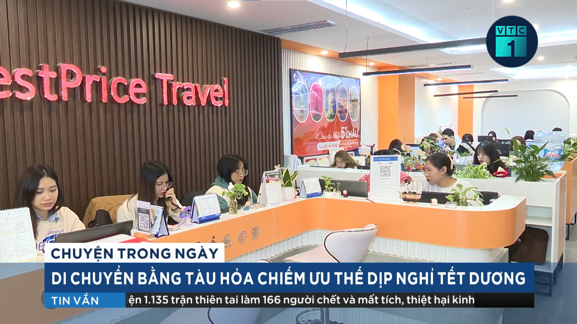 (VTC1) BestPrice Travel trả lời phỏng vấn chủ đề Đi lại cao điểm Tết ...
